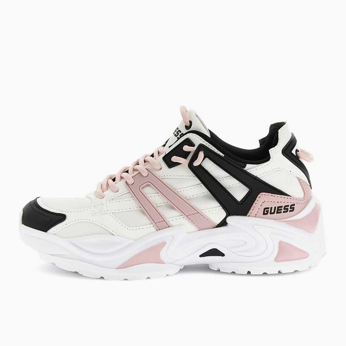 Guess Belluna Runner Sneaker Pink/White – ECANTA