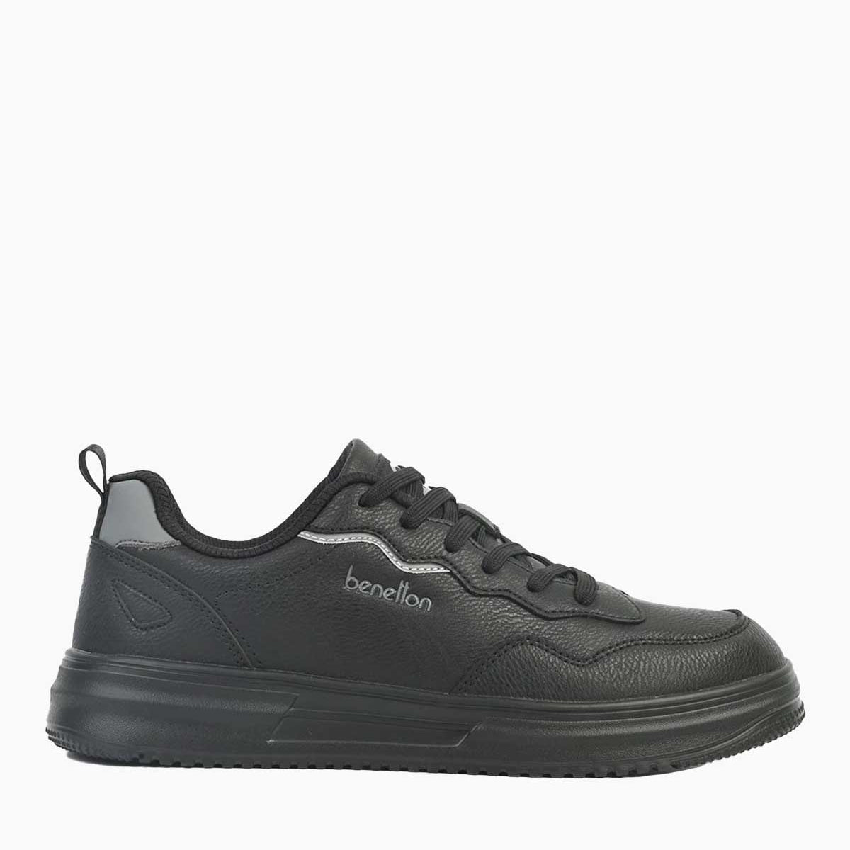 Benetton Sportive Sneaker Siyah - ECANTA