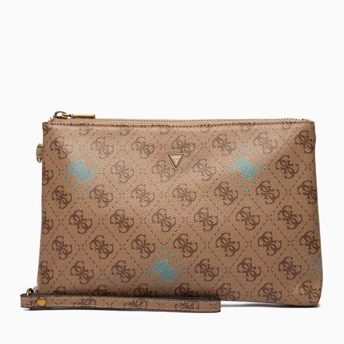 Guess Bath Milano Erkek Makyaj Torbası Çantası Beige/Blue – ECANTA