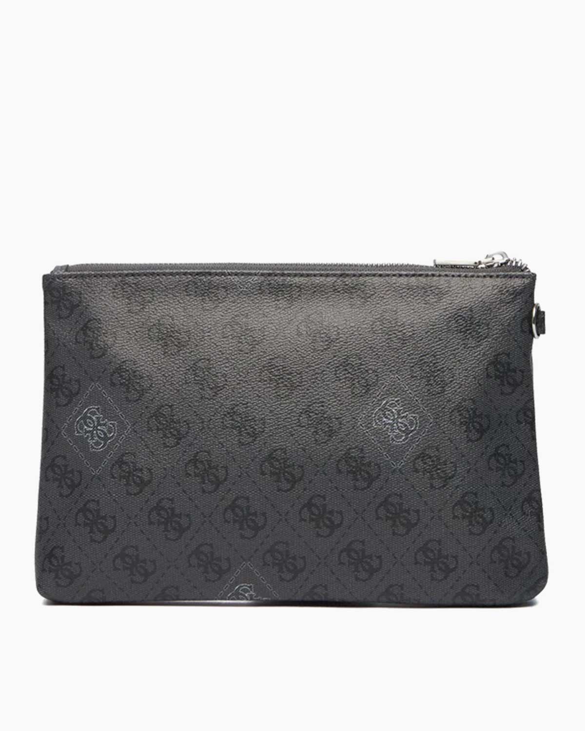 Guess Bath Milano Erkek Makyaj Torbası Çantası Black/White – ECANTA